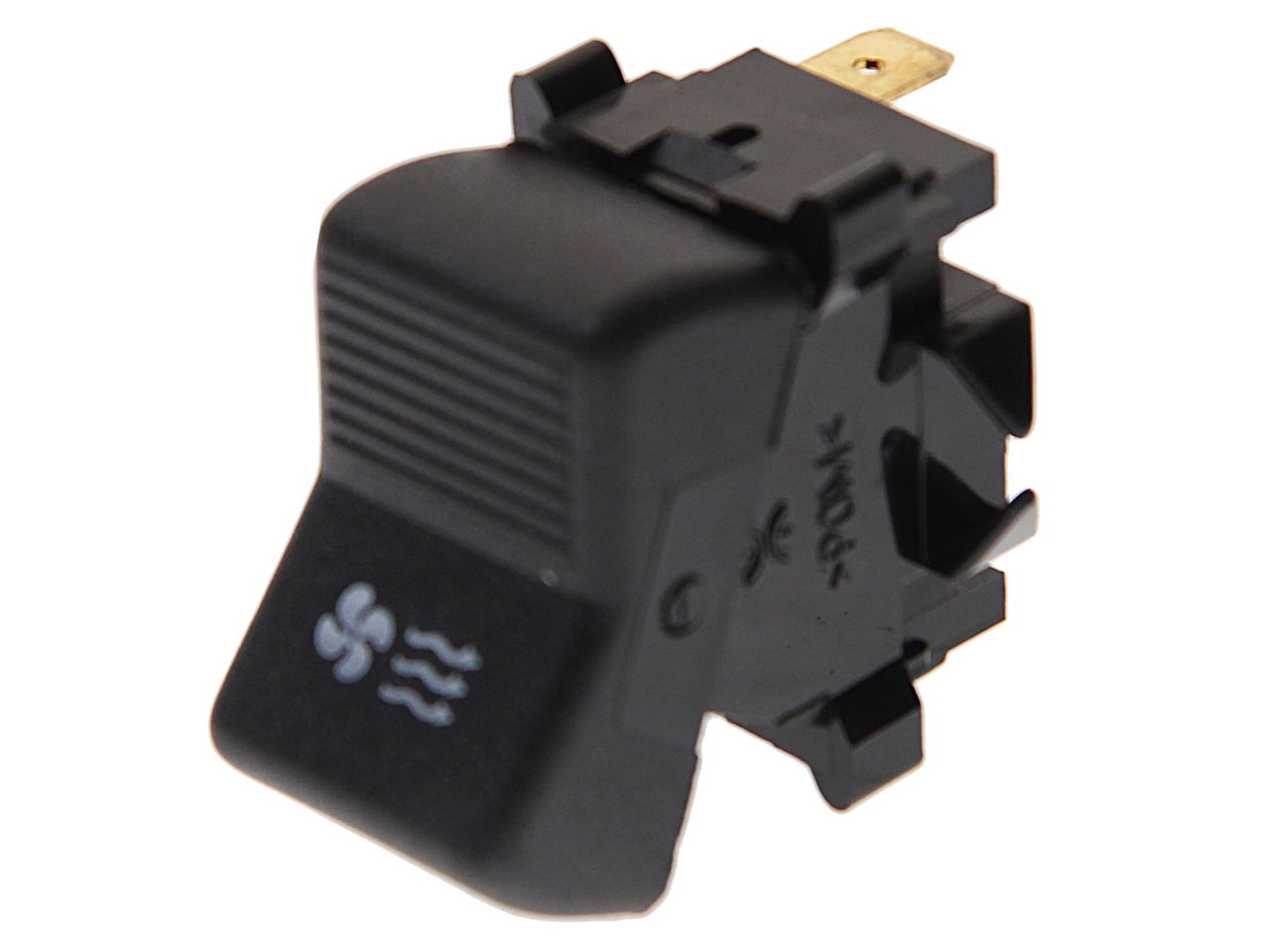 Выключатель клавиша КАМАЗ вентилятора отопителя радиодеталь