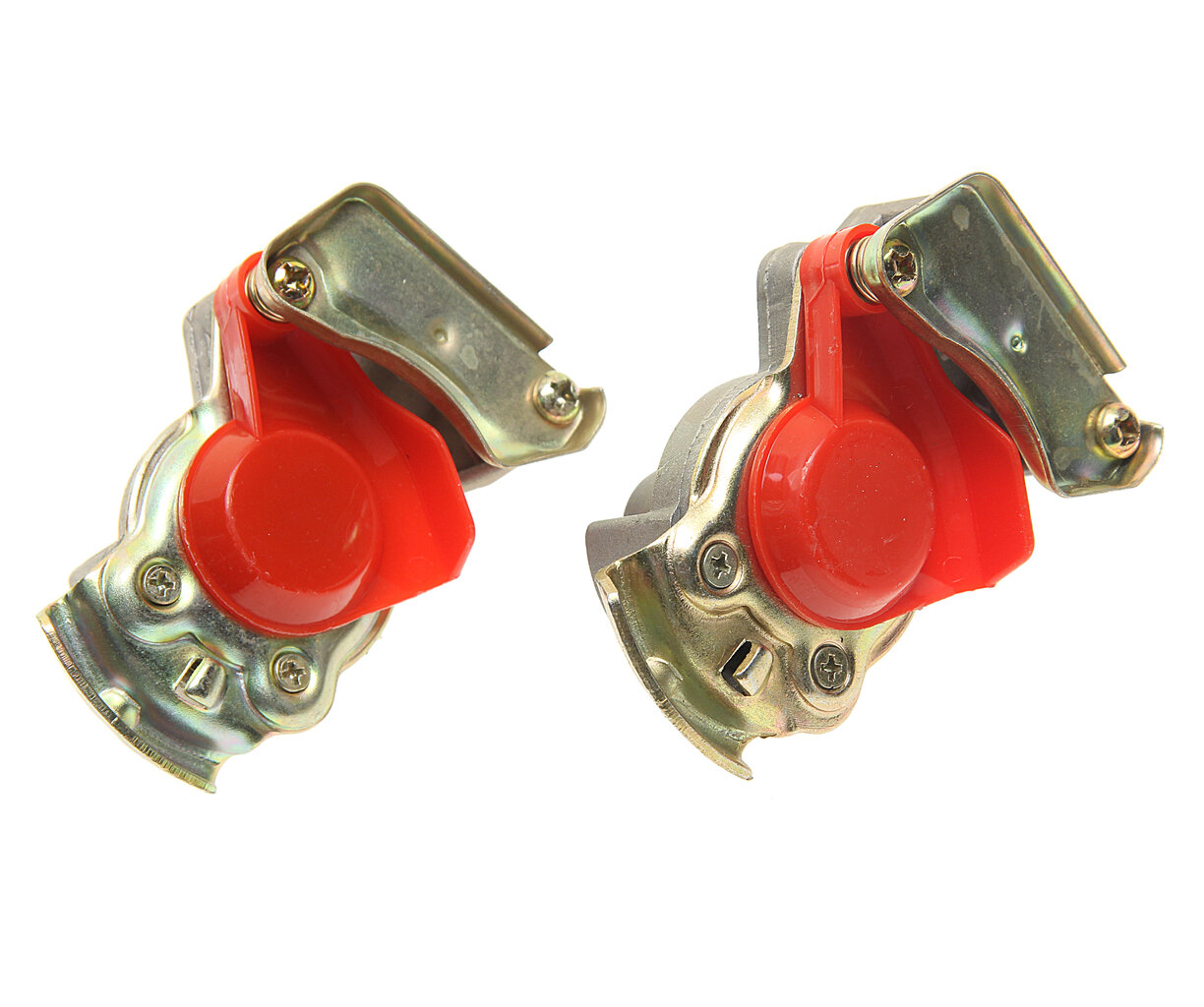 Головка соединительная тормозной системы прицепа 22мм (груз. авто) красная комплект с/б