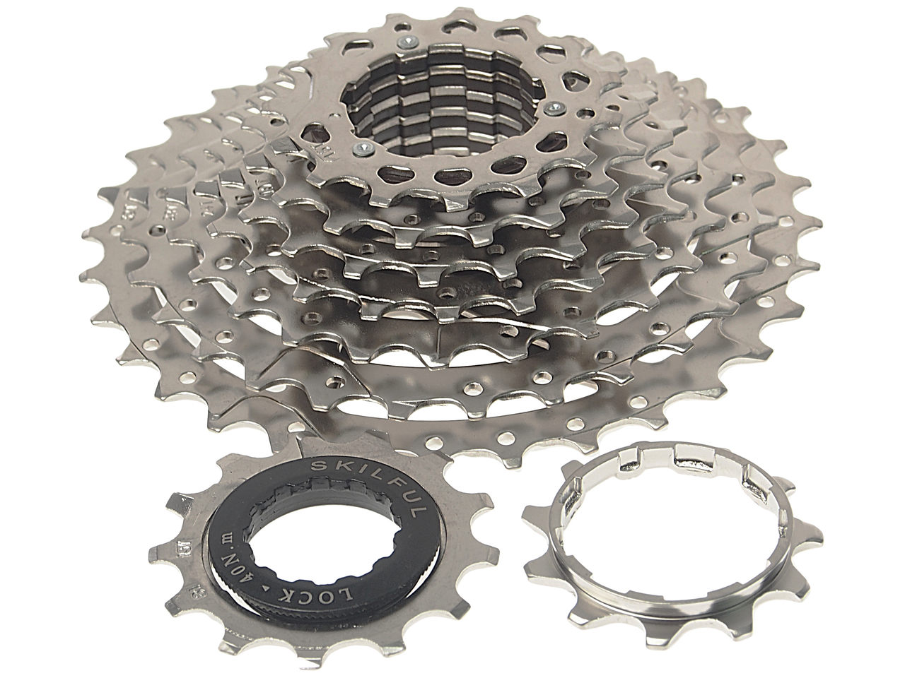 Кассета 9 скоростей 11-32Т Chrome-Plated Skilful