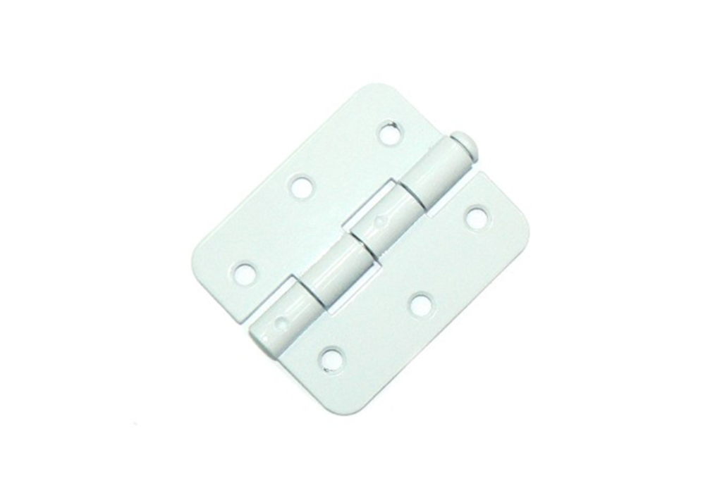 Петля накладная 60мм белая кунгур