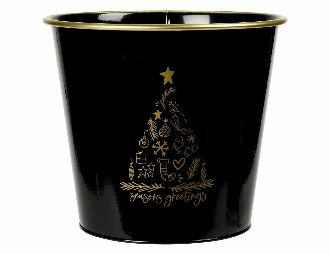 Ведро для льда для охлаждения вина и шампанского, металл, 30х28 см, Koopman International