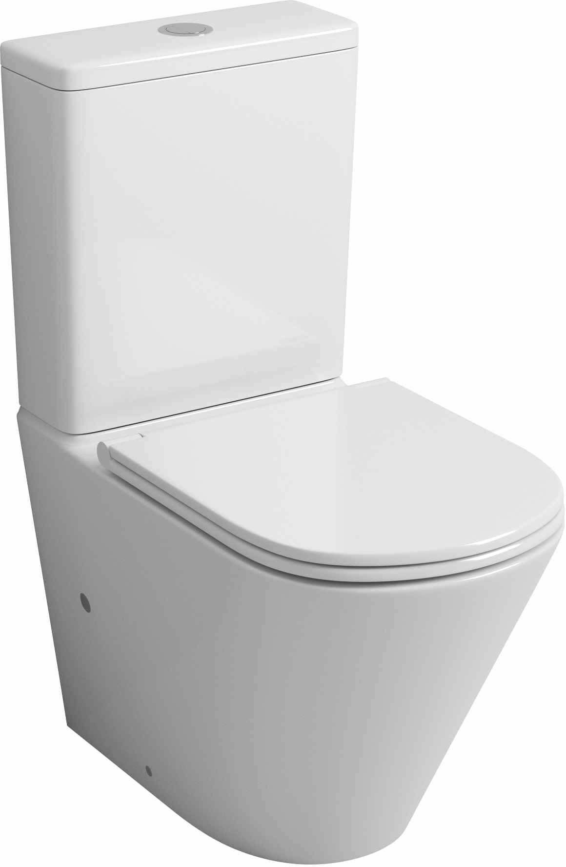 Унитаз компакт Grossman Tornado GR-4450SQ белый