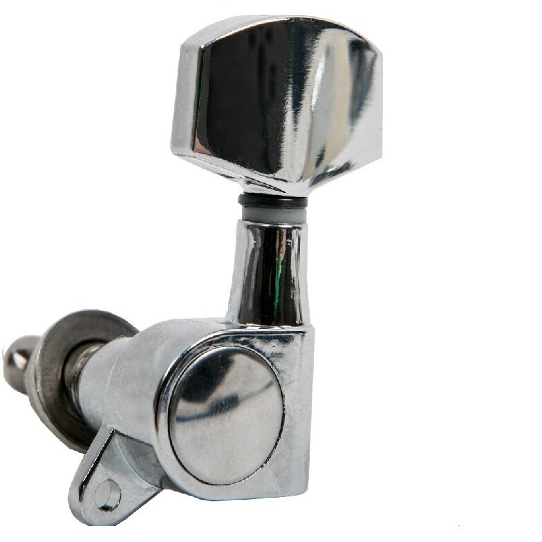 Колки Alice 3+3, хром, большая шляпка (AL-016P)