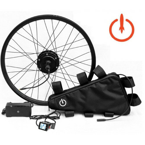 Электронабор "Велоракета" Переднее 500 Вт Sport( редукторное ) +АКБ 15.6 Ач Диаметр колеса 28-29 дюймов