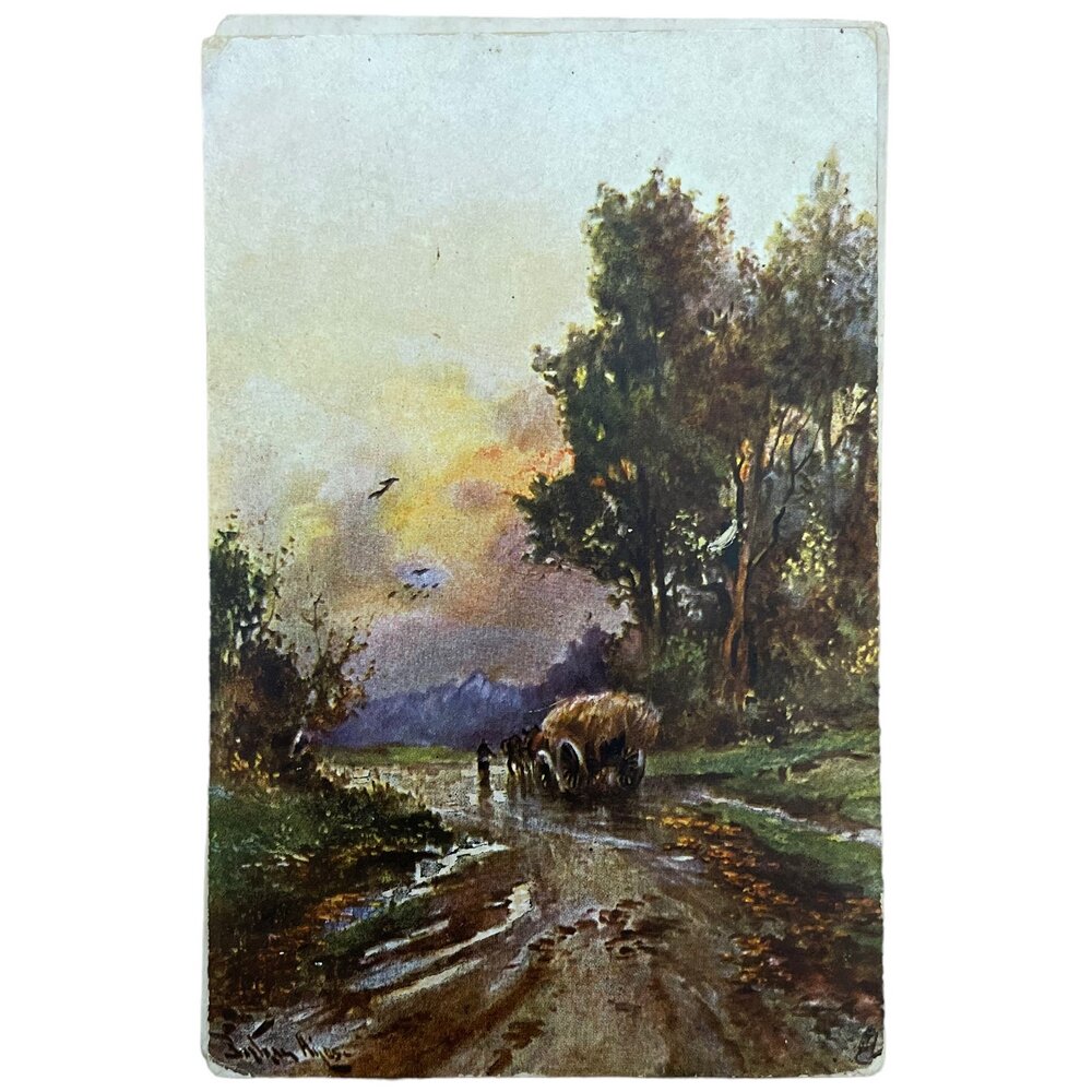 Почтовая открытка "Уилтшир" 1900-1917 гг. Англия
