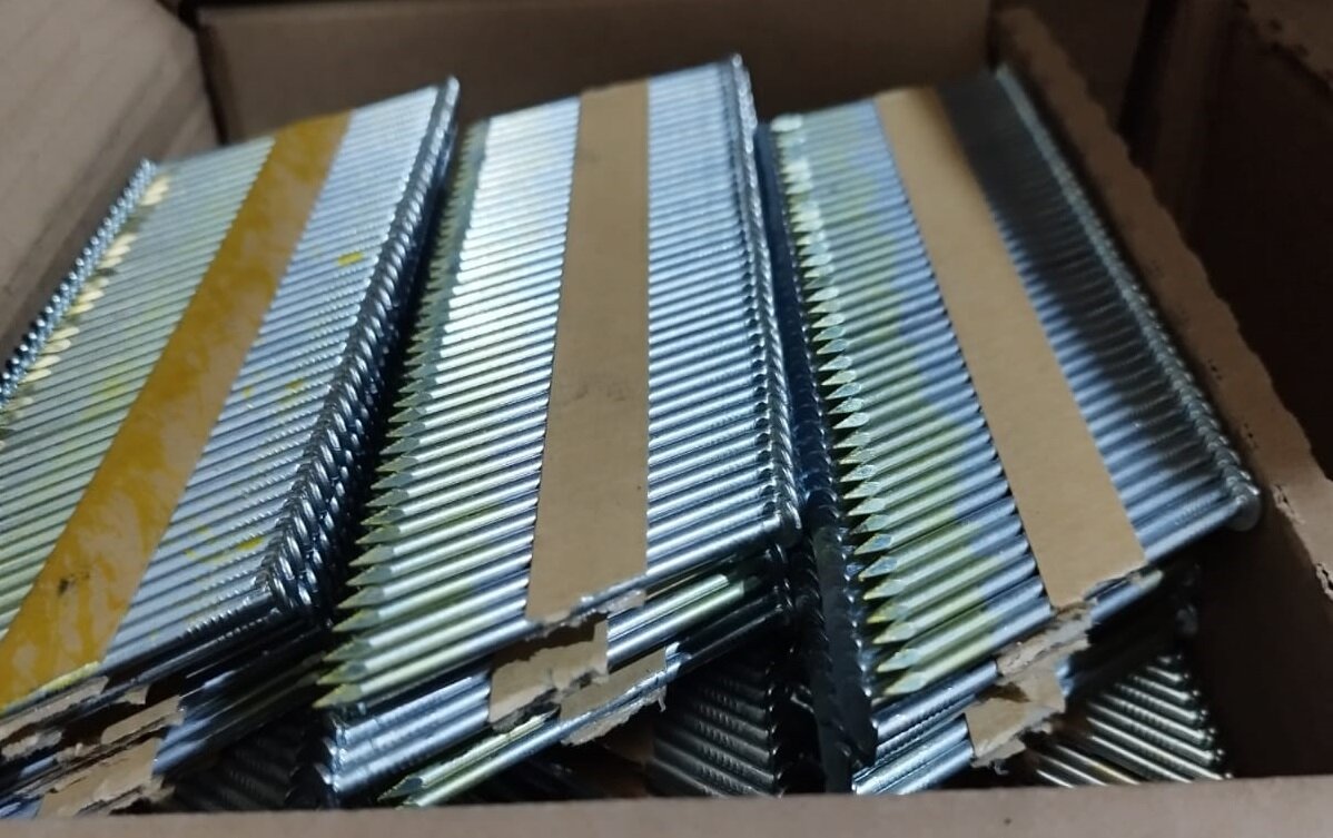 Гвоздь реечный оцинкованный MAINPACK 2,8/60 мм (гладкий) на бумаге (по 3600 шт.)