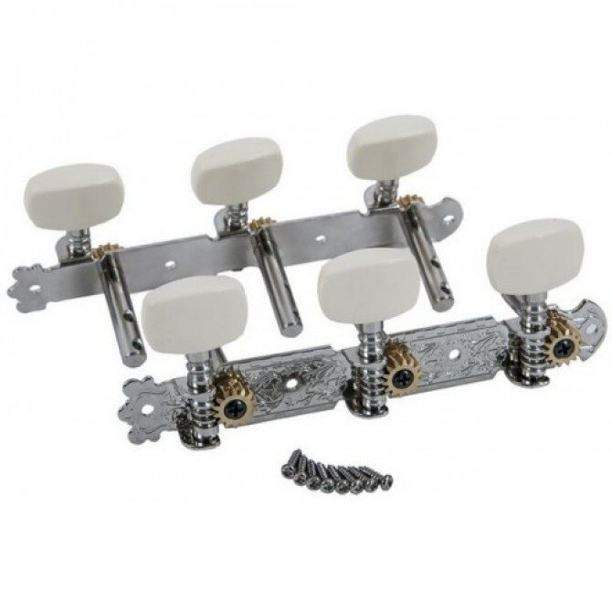 Колки для классической гитары ALICE AOD-017A(W) 35мм, никель