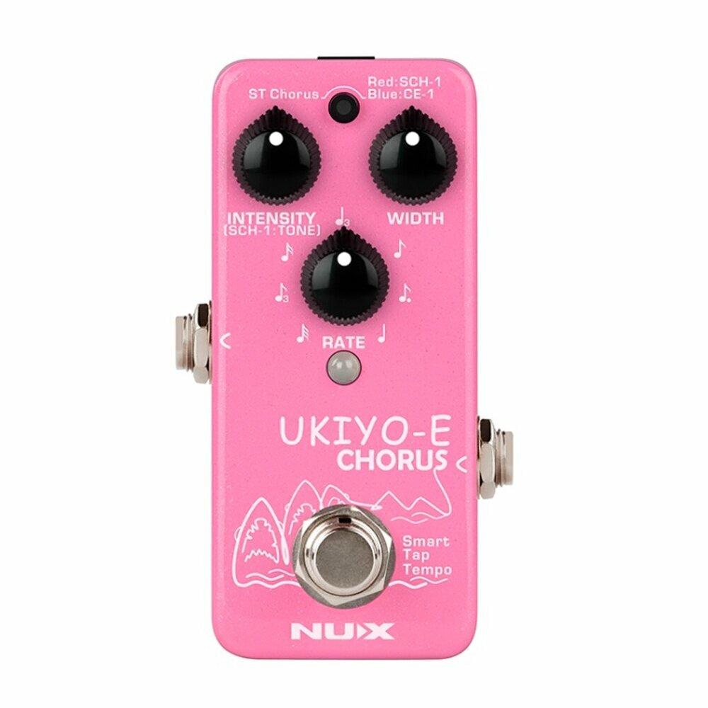Педаль эффектов, хорус, Nux Cherub NCH-4 Ukiyo-E Chorus