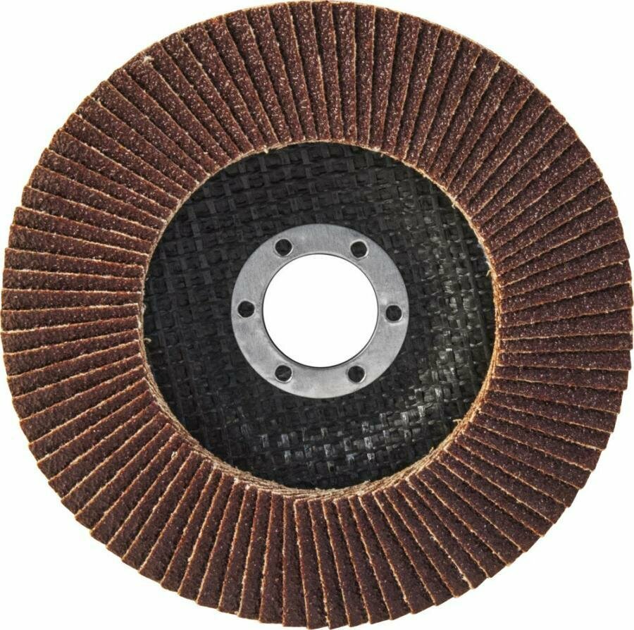 THORVIK AFD115P80 Диск шлифовальный лепестковый торцевой 115х22.2 мм, Р80 THORVIK AFD115P80