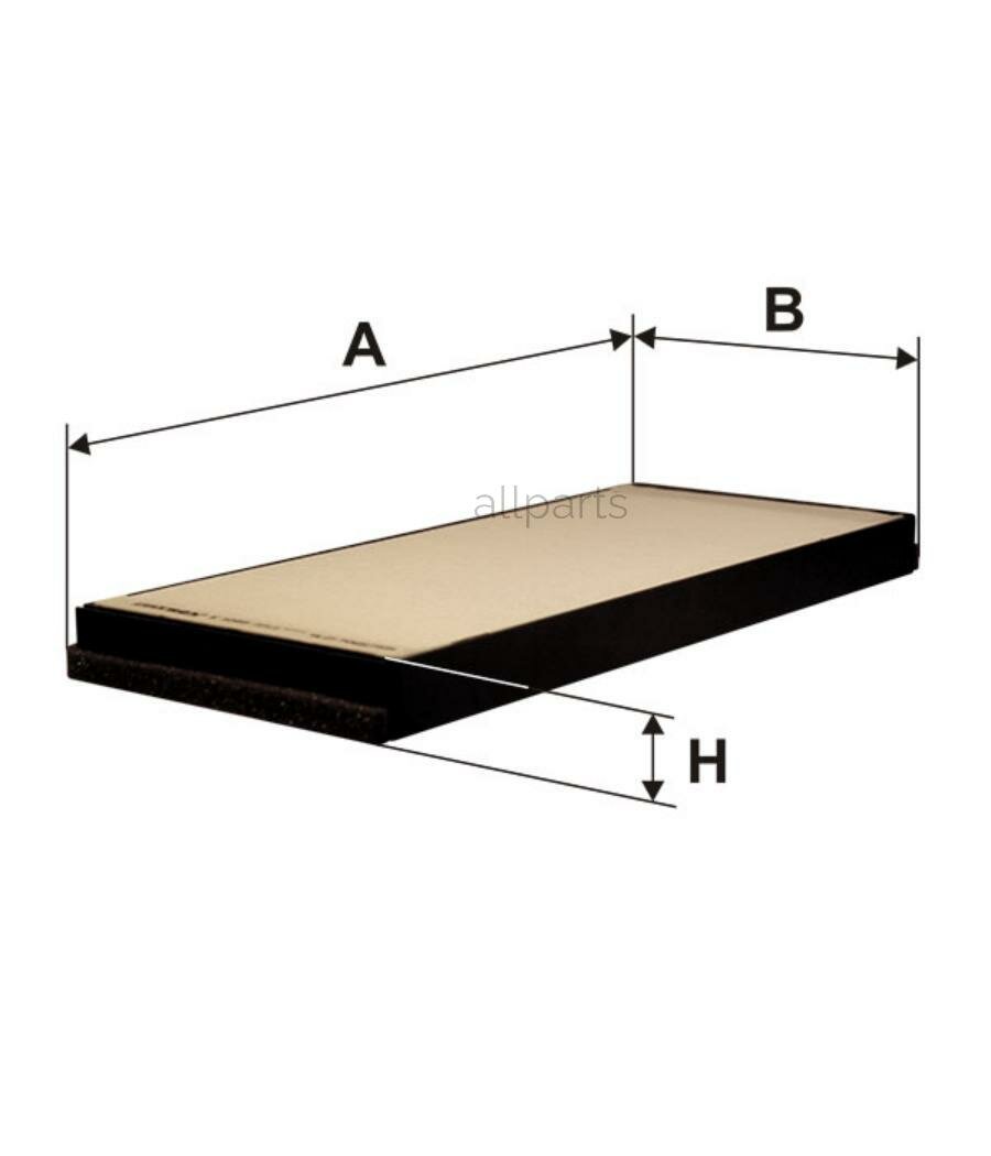 FILTRON K1088 Фильтр салона MERCEDES SPRINTER/VW LT 1995 =>