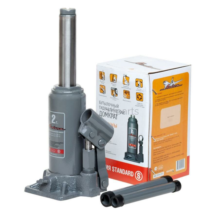 AIRLINE AJB02S домкрат бутылочный 2Т 150-280ММ (AJ-B-02S)