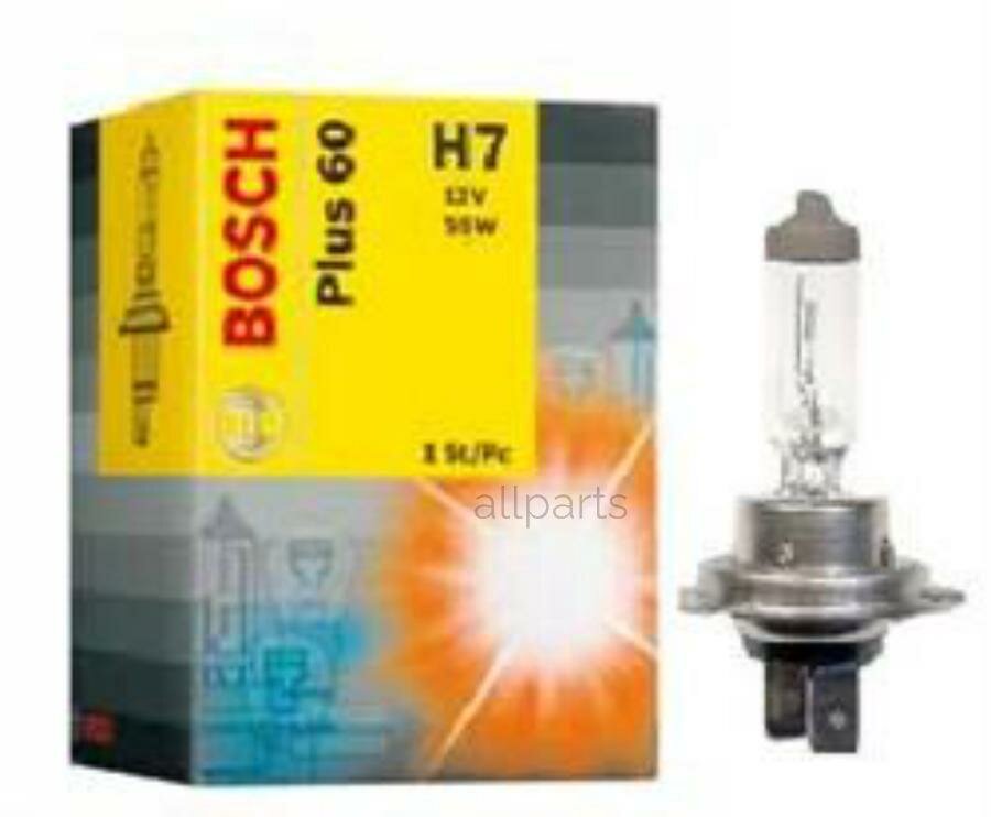 BOSCH 1 987 302 079 Лампа 12V H7 55W +50% PX26d BOSCH Plus 50 1 шт. картон 1 987 302 079