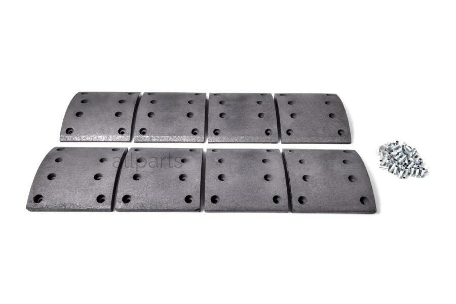 TOPCOVER T05614001 Накладки на колодки MERCEDES BENZ TRUCK 16-26 (>1996) STD 410x163ММ