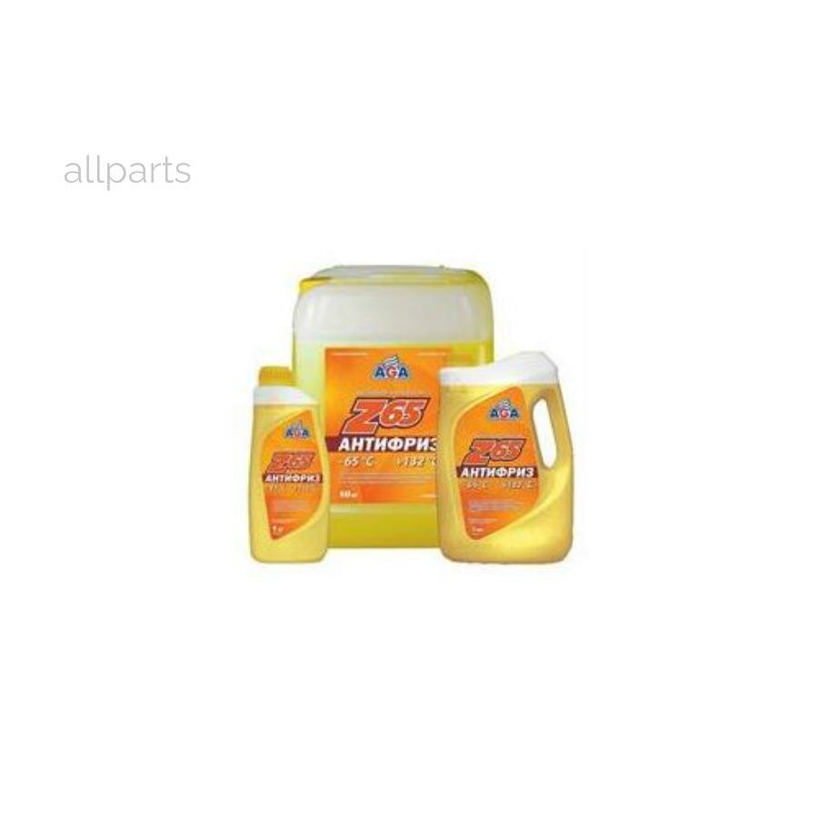 AGA AGA043Z aнтифриз 5KG ! готовый к применению, желтый, -65С\