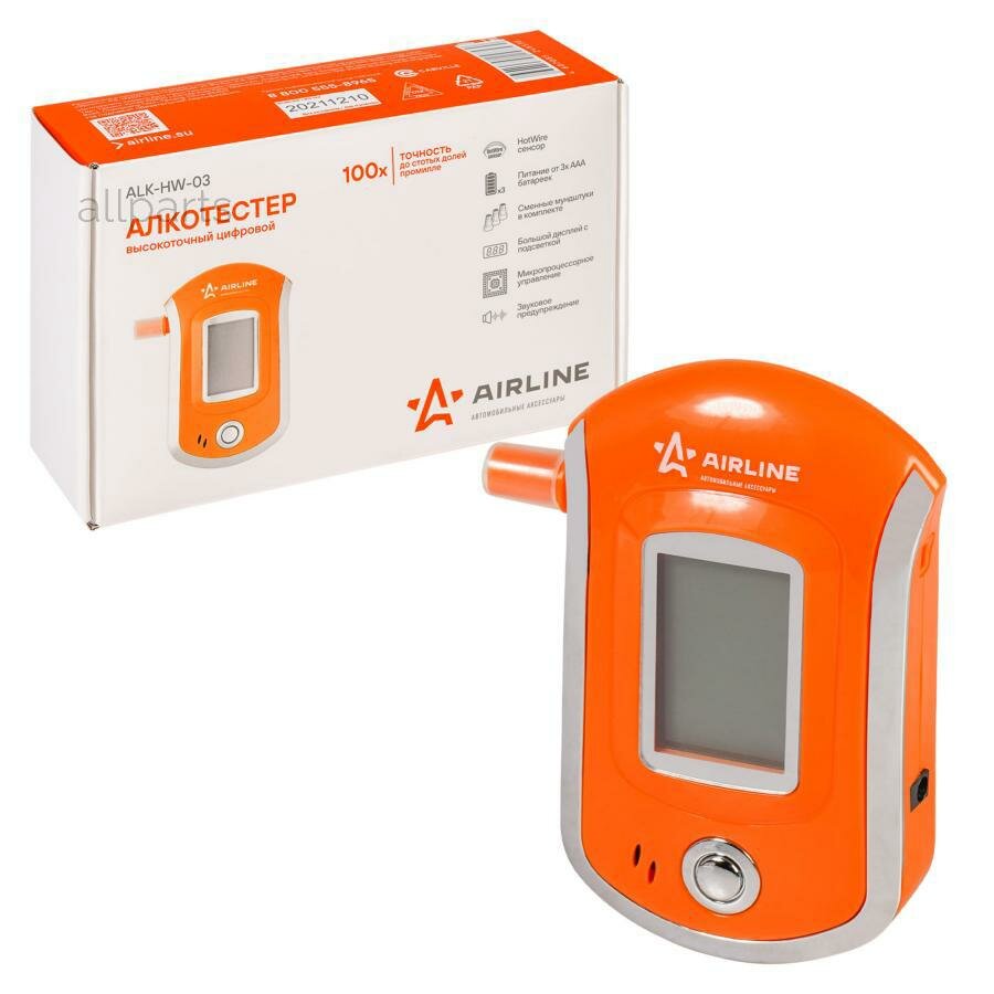 AIRLINE ALK-HW-03 Алкотестер с HotWire сенсором