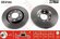 TRW DF4184 Диск тормозной передний CITROEN BERL/C2/C3/C4/C5/XSARA/PEUG 206/307/1...