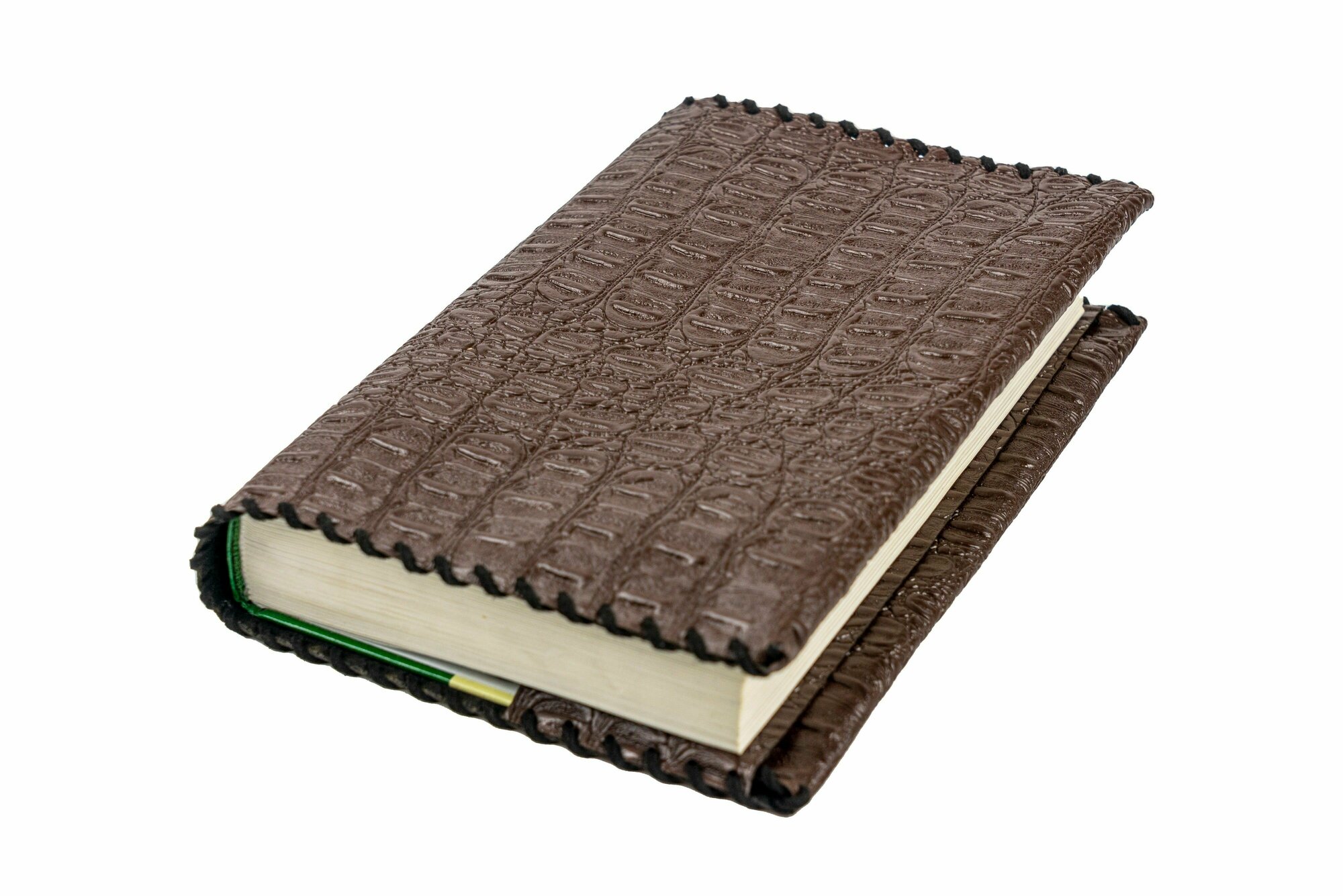 Обложка для книг и ежедневников "Кобра коричневая" 220 х 145мм