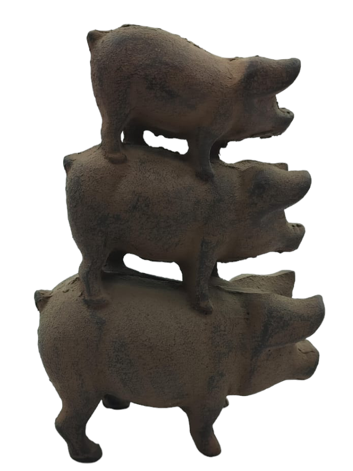 Три свиньи (чугун)