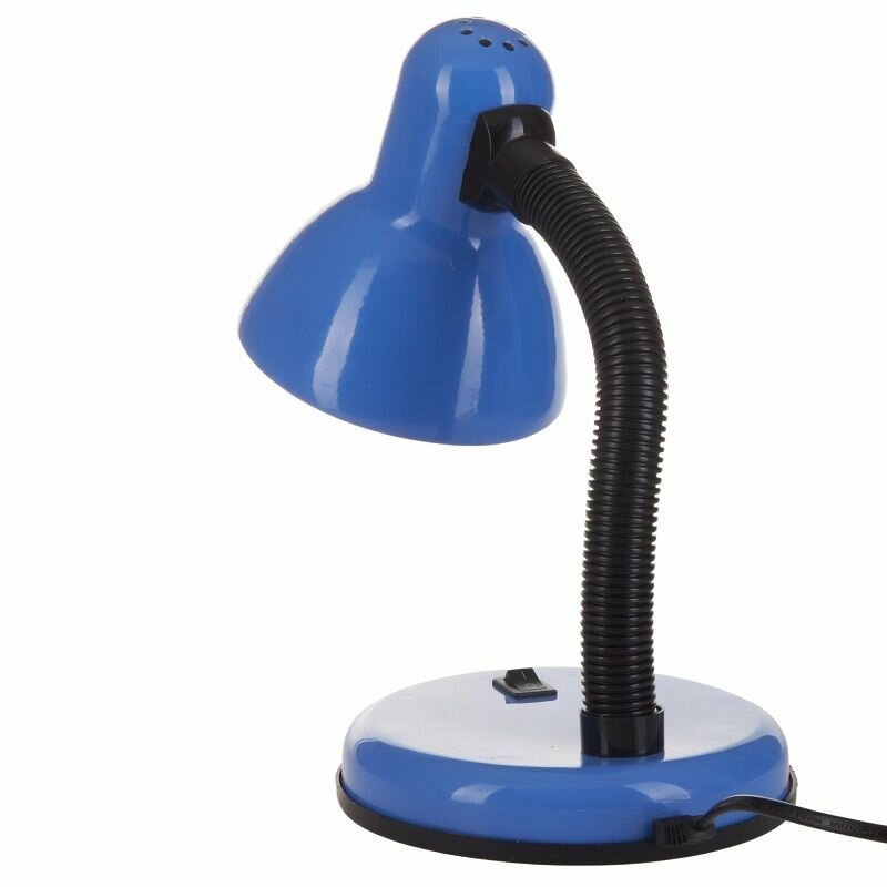 Светильник Настольный 1х60Вт Е27 Голубой