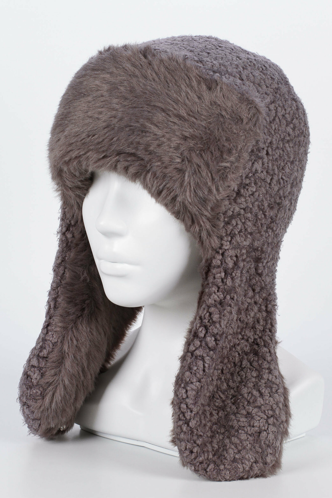 Шапка-ушанка для женщин