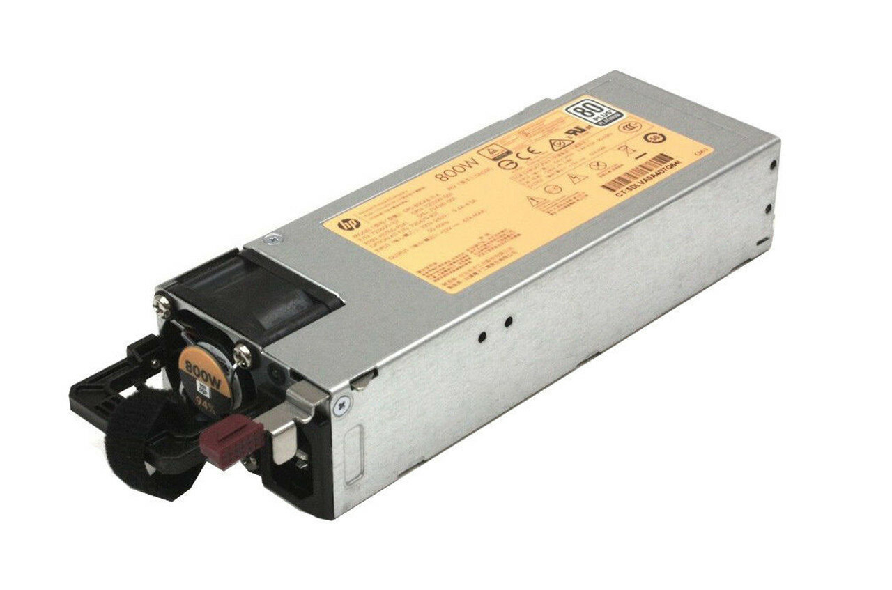 Блок питания HP DL360/DL380 G9 Gen9 Hot Plug 720479-B21 HP 800W Flex Slot Platinum Power Supply, 723599-001