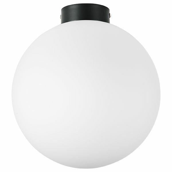 812037 Люстра GLOBO 1х40W E14 matt black/white (шт)