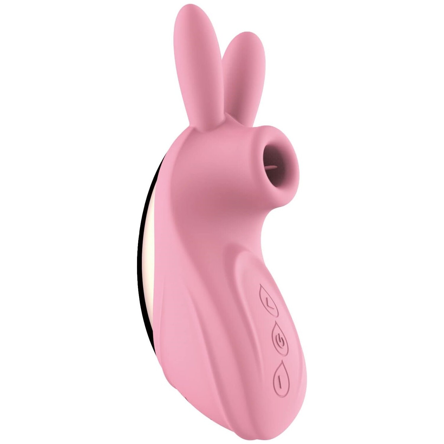 Вакуумный вибратор кролик CatPunch N BUNNY PINK, С язычком для куннилингуса