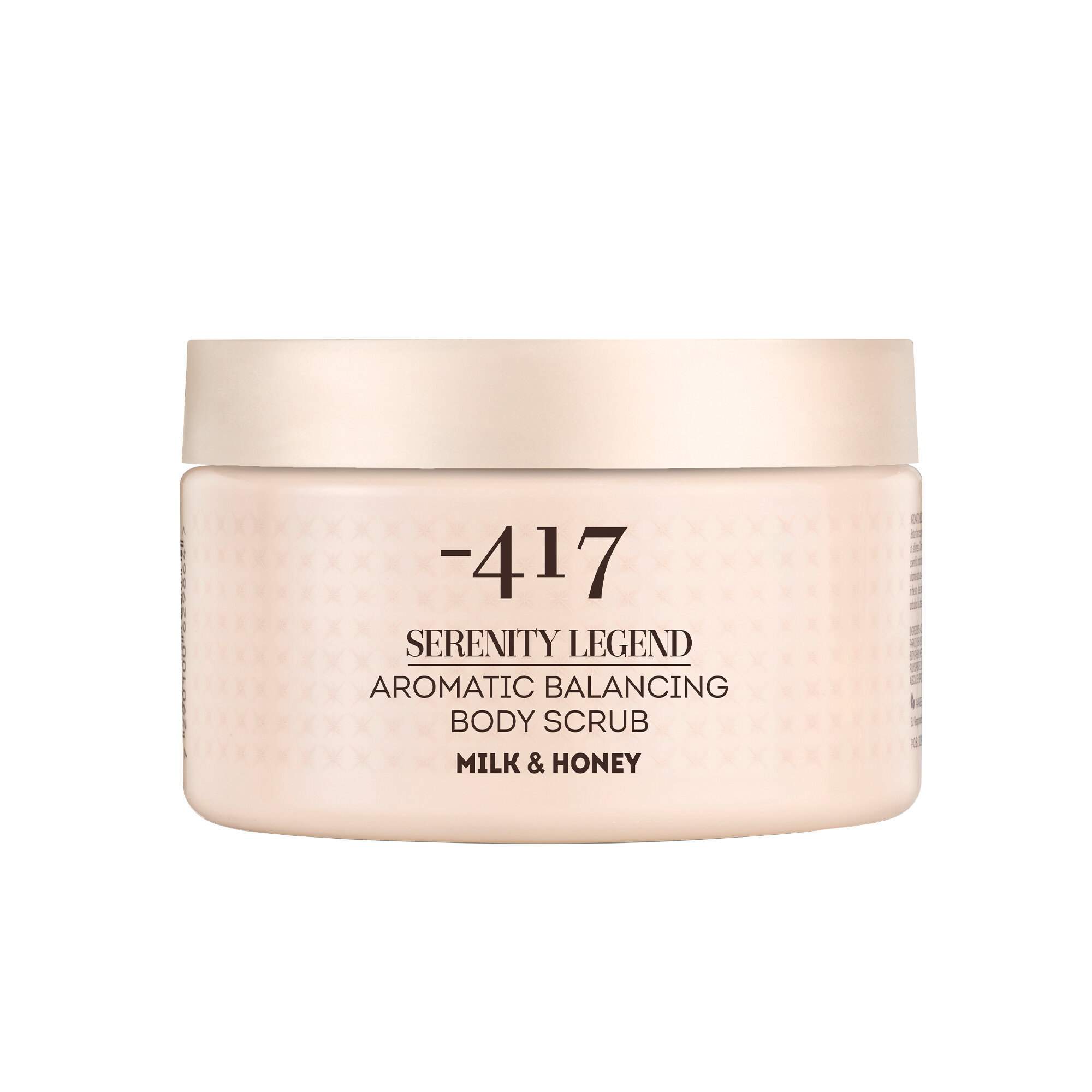 Скраб для тела с солью Мертвого моря "Молоко и Мед"