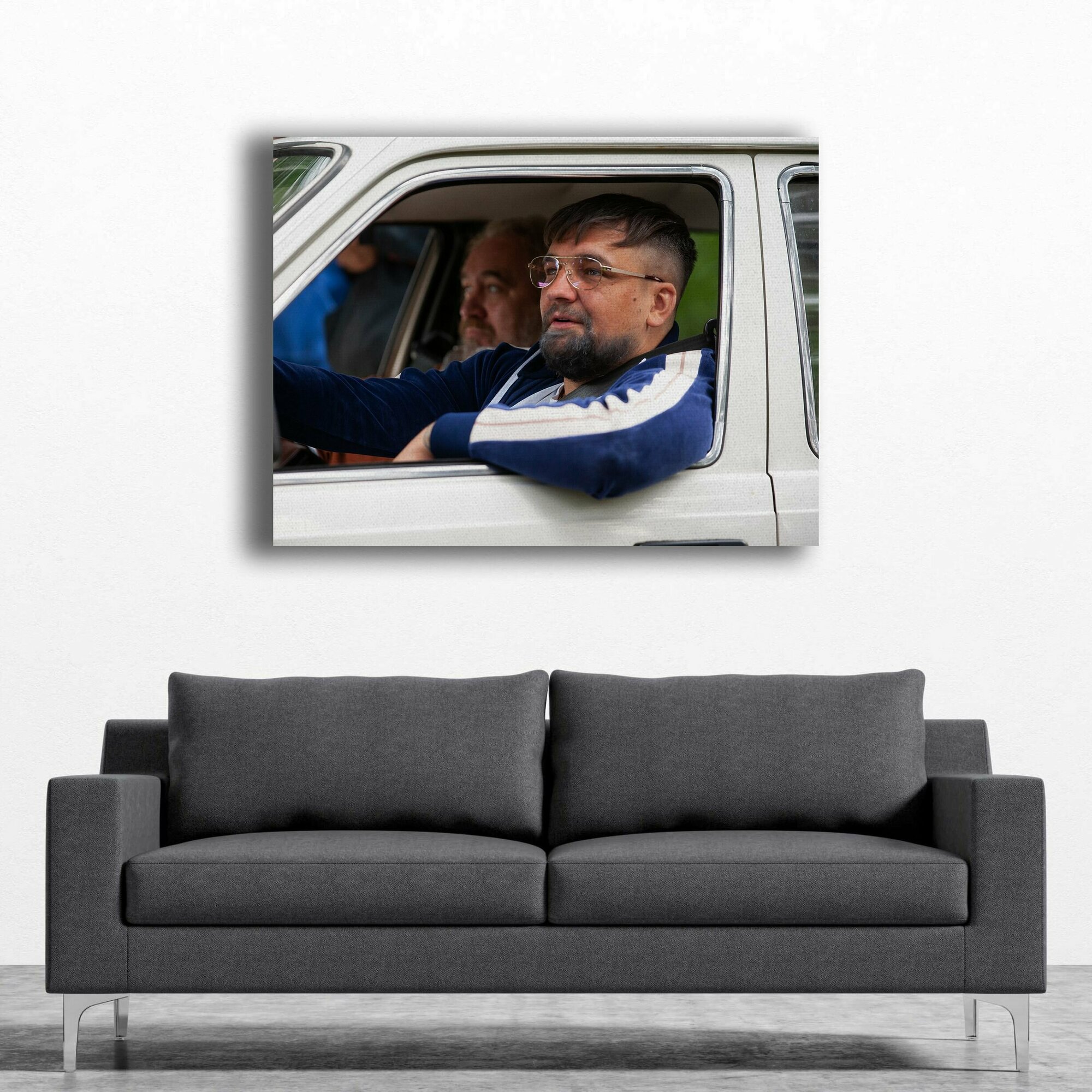 Интерьерная картина на холсте / Репер / Баста 40*60