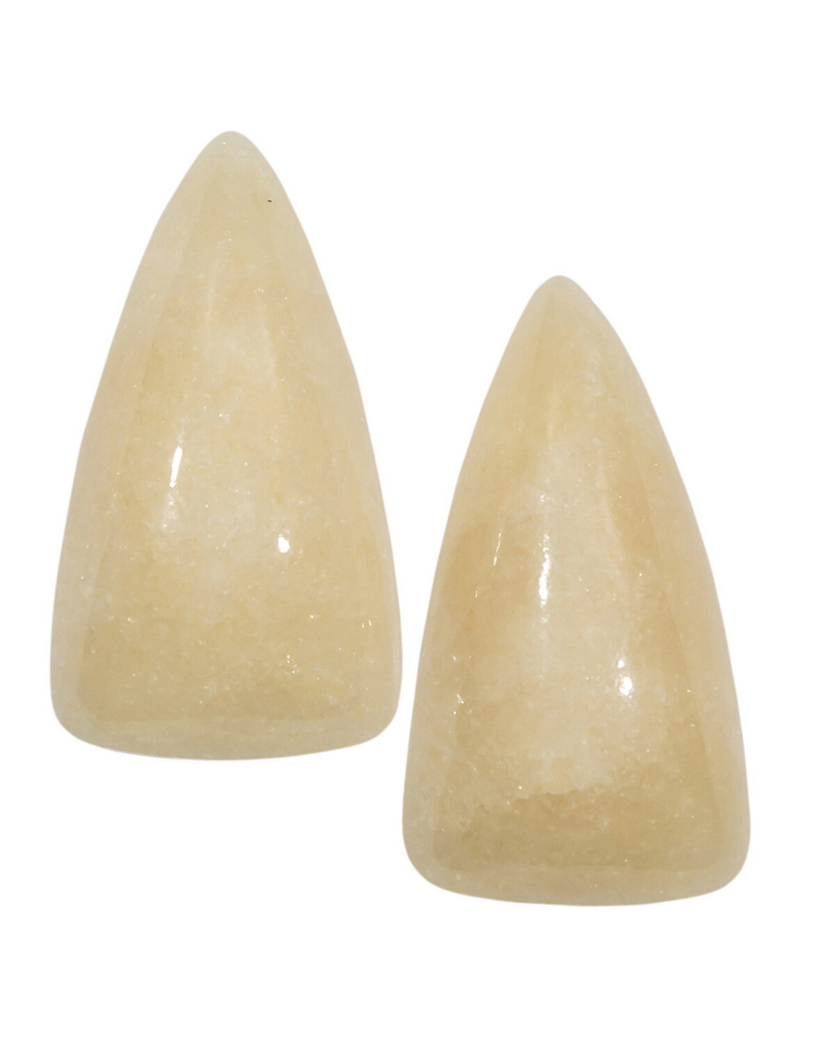 Кабошон Кальцит желтый (пара)