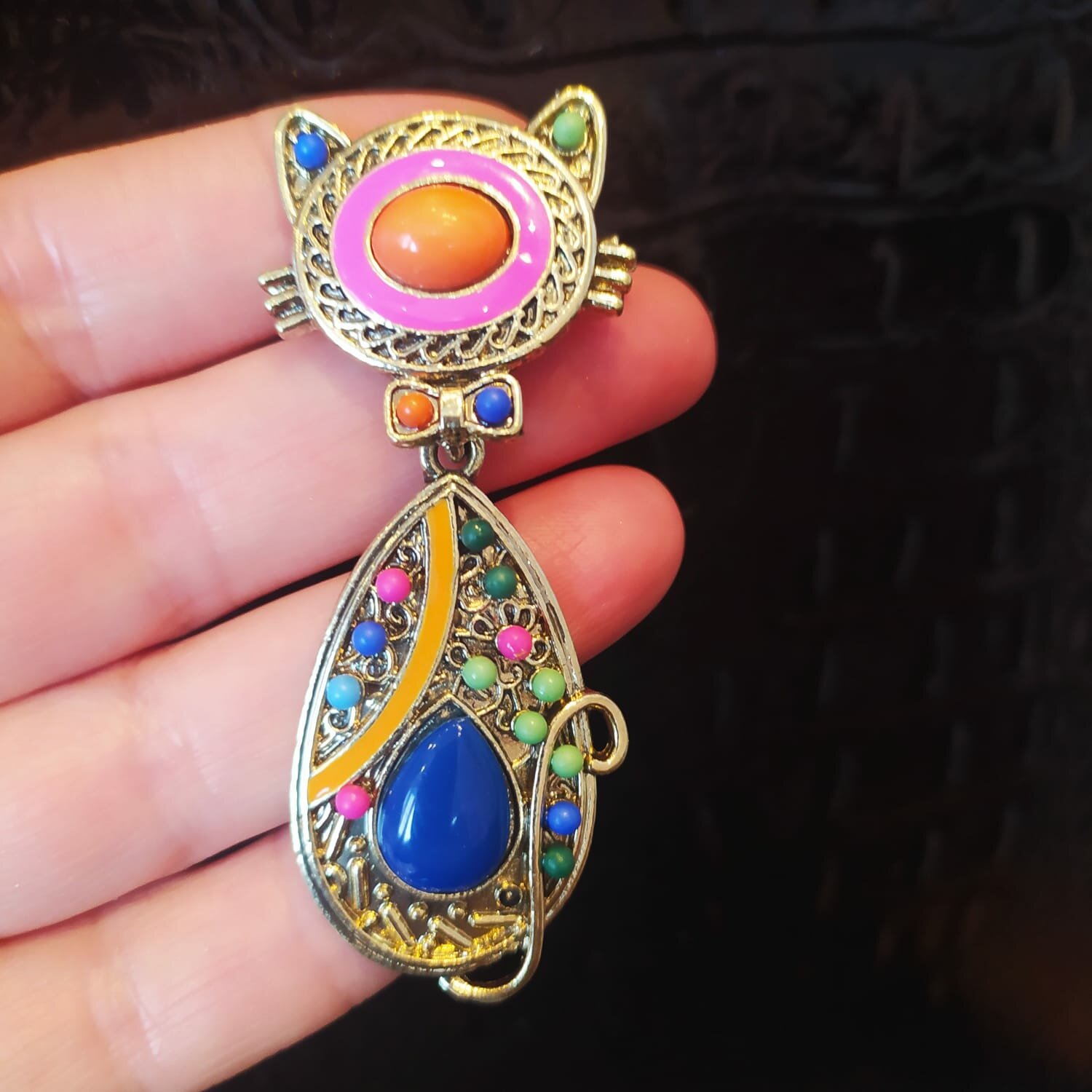 Брошь, эмаль