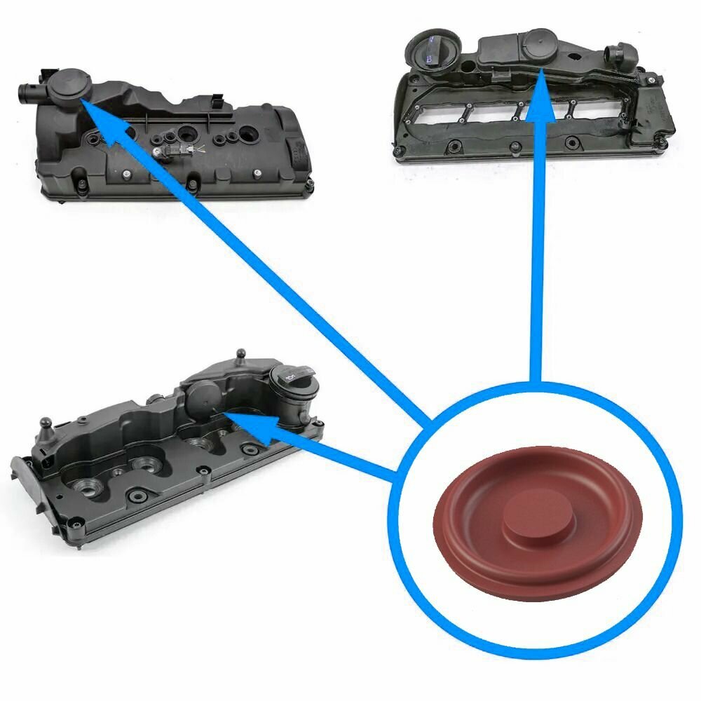 Мембрана клапанной крышки VAG 1.6, 2.0, 3.0 TDI 03L103469