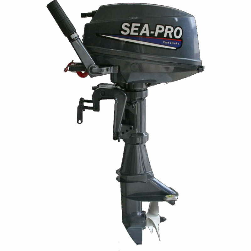 Лодочный мотор SEA-PRO T 9.8S NEW в комплекте с баком 12л.