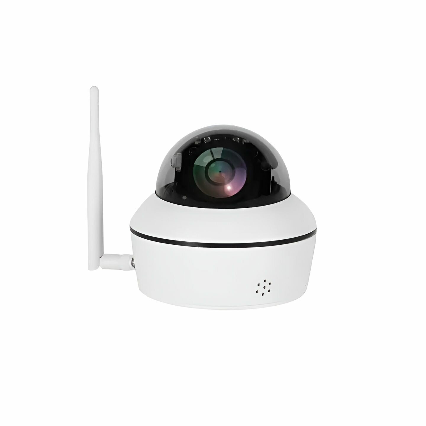 Уличная поворотная Wi-Fi 5Мп SONY STARVIS камера видеонаблюдения с мотор зумом 5x встроенный слот для карты памяти, микрофон и динамик, ИК подсветка SECTEC ST-IPPTZ778-5M-WSA