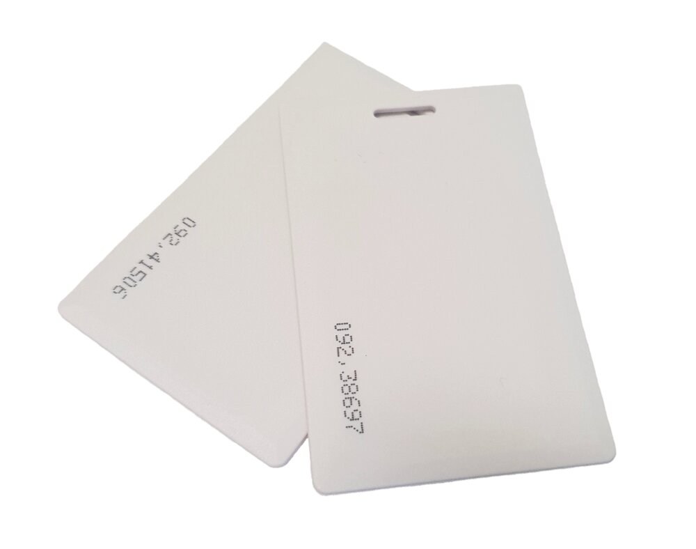 Карта формата EM-Marine толщиной 1,6 мм (толстая) с прорезью (AT-ID01-EM) | код AT-00712 | AccordTec ( упак.8шт.)