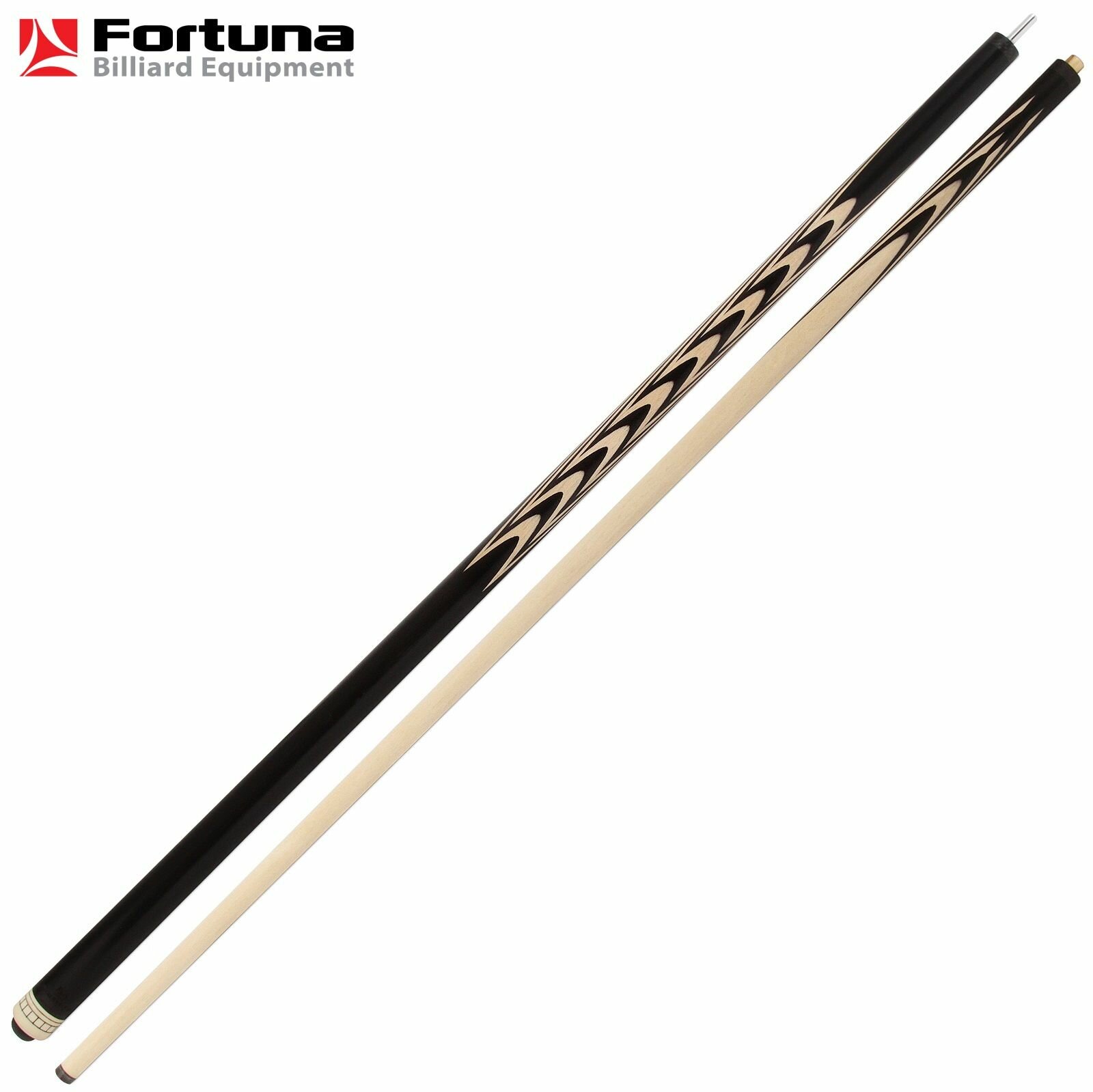 Кий для русского бильярда Fortuna Бетмен 11901, 21 запил, двухсоставной