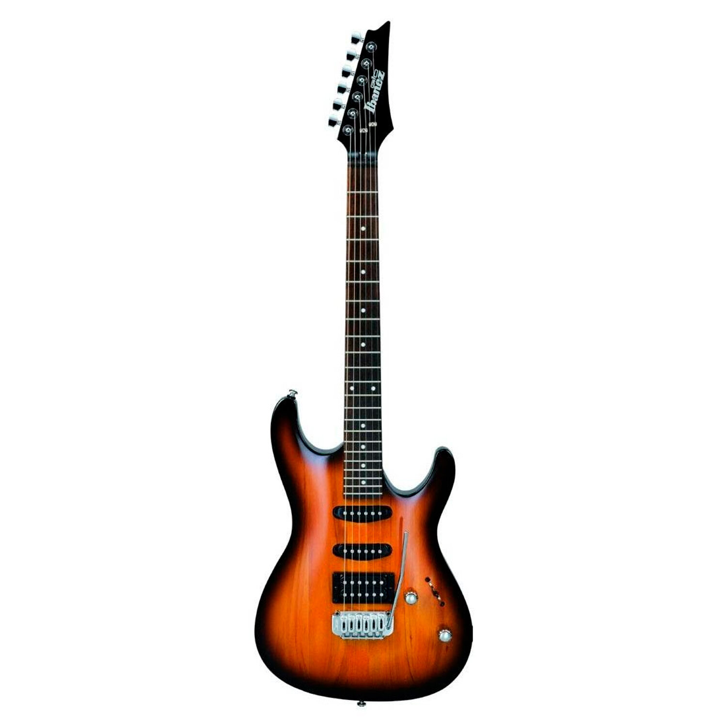 IBANEZ GIO GSA60 BS - электрогитара, корпус: агатис, гриф: клен, HSS Partsland, 5-поз. переключатель