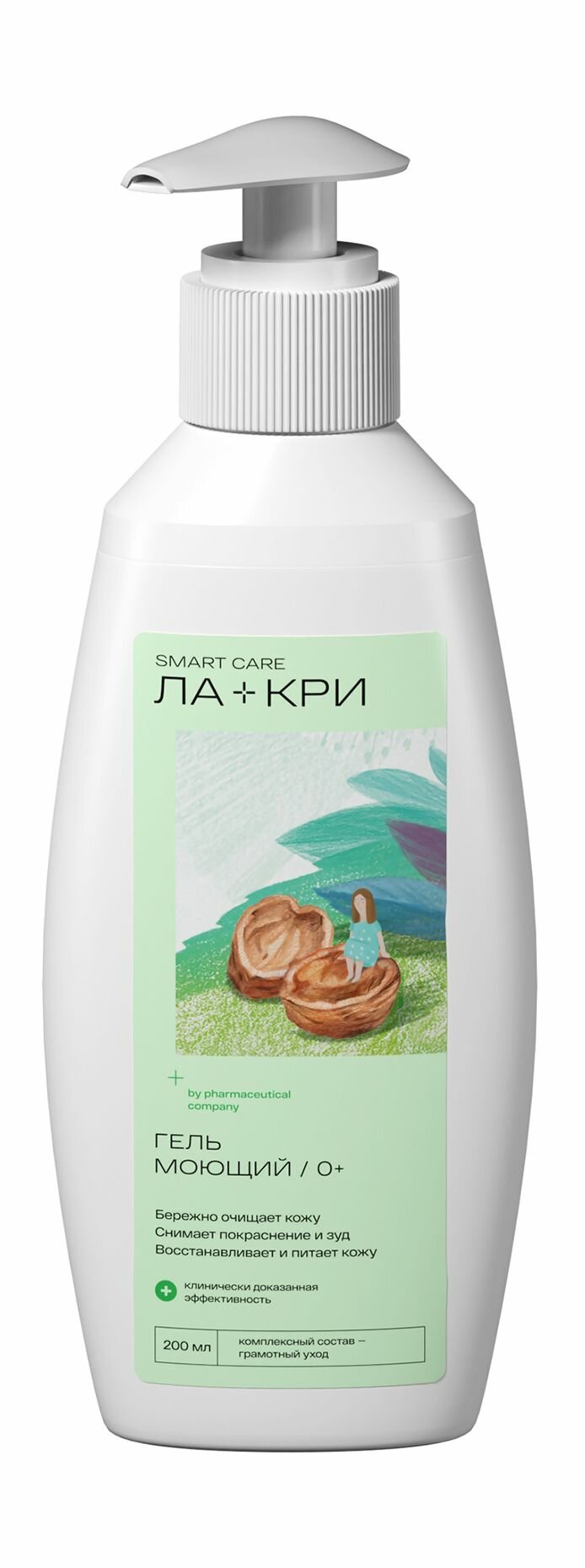 ЛА-КРИ Гель для лица моющий, 200 мл