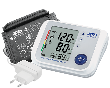 Тонометр АНД UA-1200AC автом (с адаптером) #