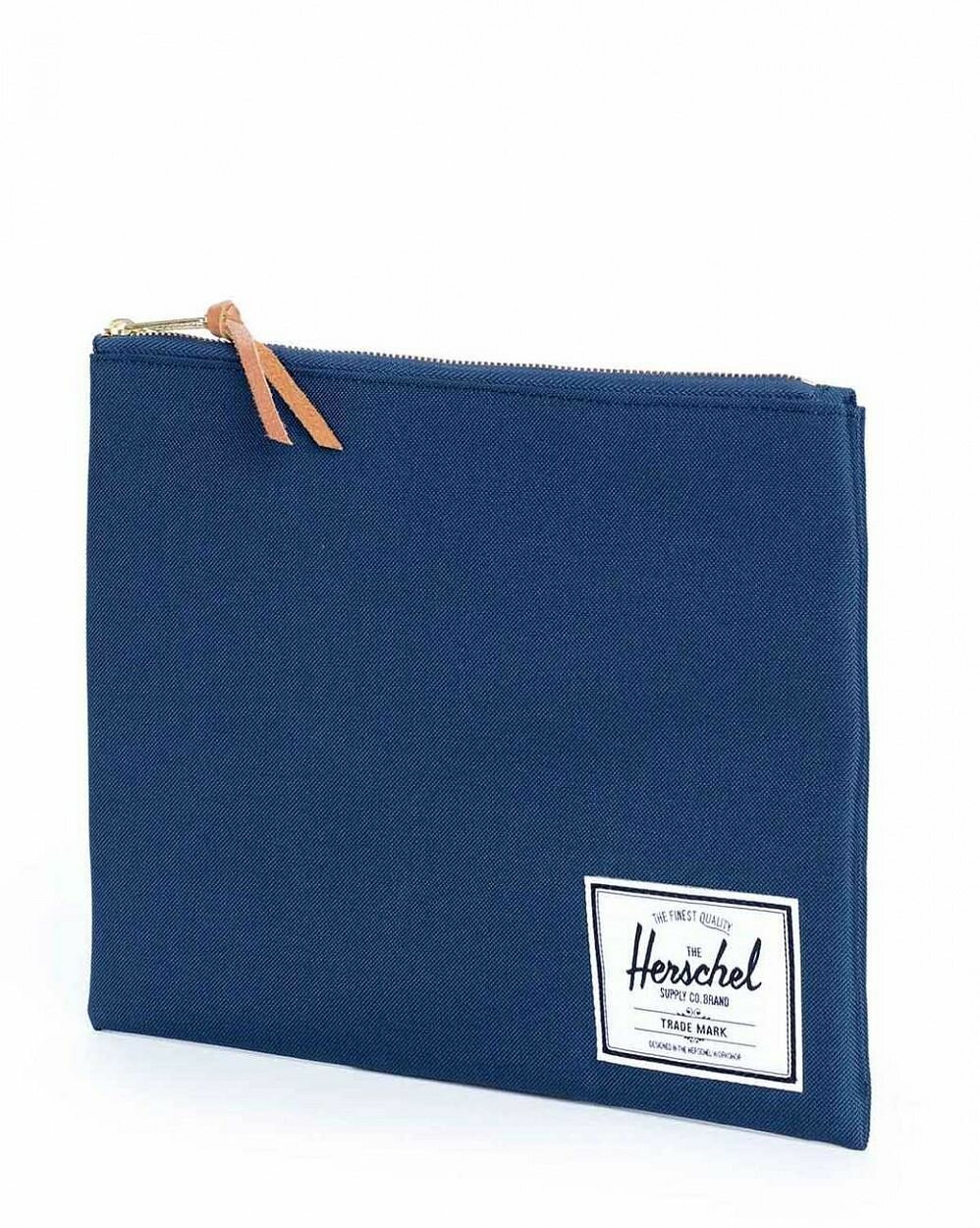 Сумка клатч Herschel, фактура тиснение, navy — фото 1