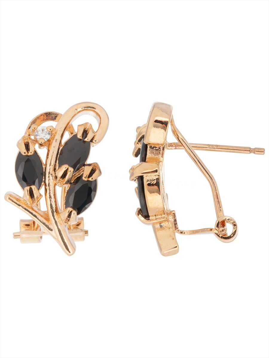 Серьги, фианит