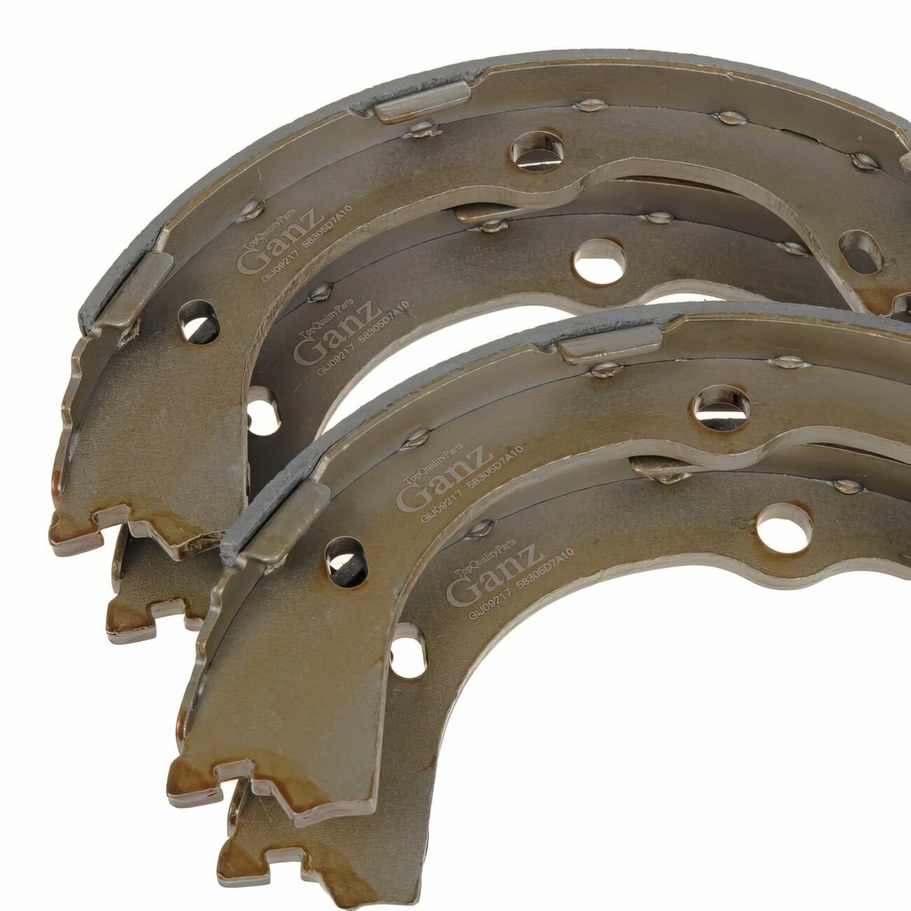 Колодки тормозные барабанные комплект GANZ арт. gij09217