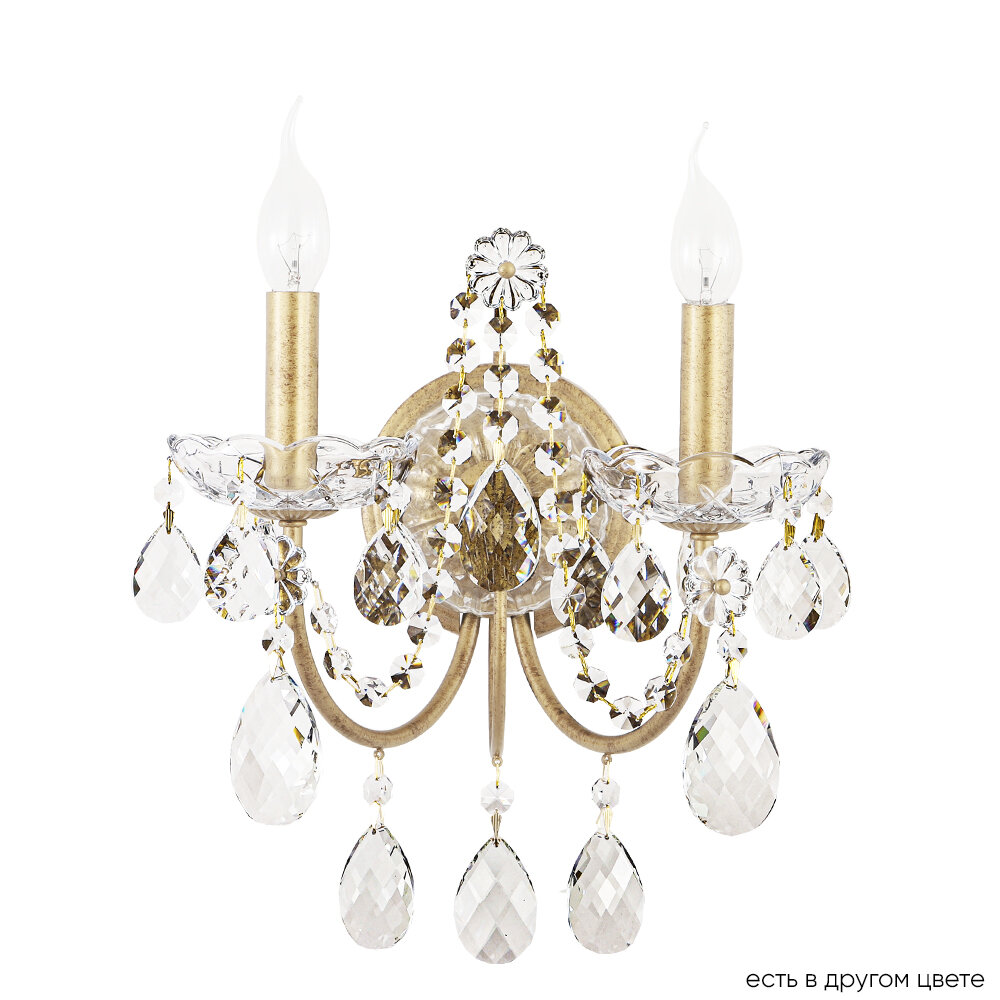 Бра Crystal Lux ODELIS ODELIS AP2 GOLD
