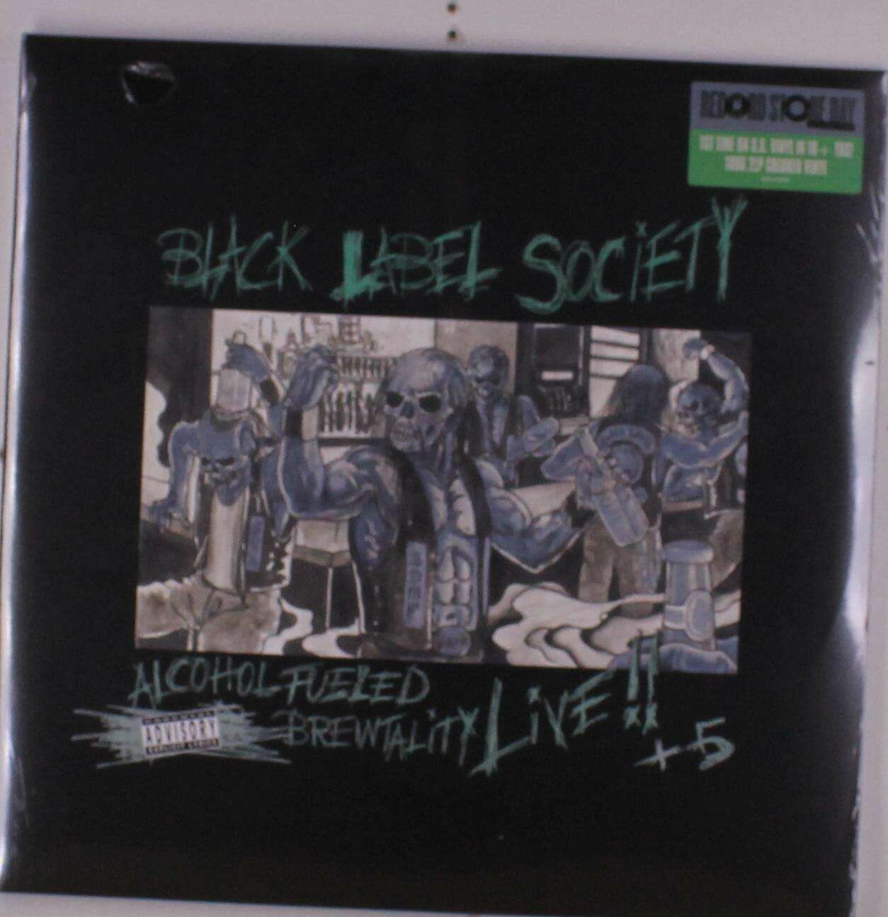 Виниловая пластинка Black Label Society - Alcohol Fueled Brewtality Live! +5 (180g) (Colored Vinyl) (2 LP)
