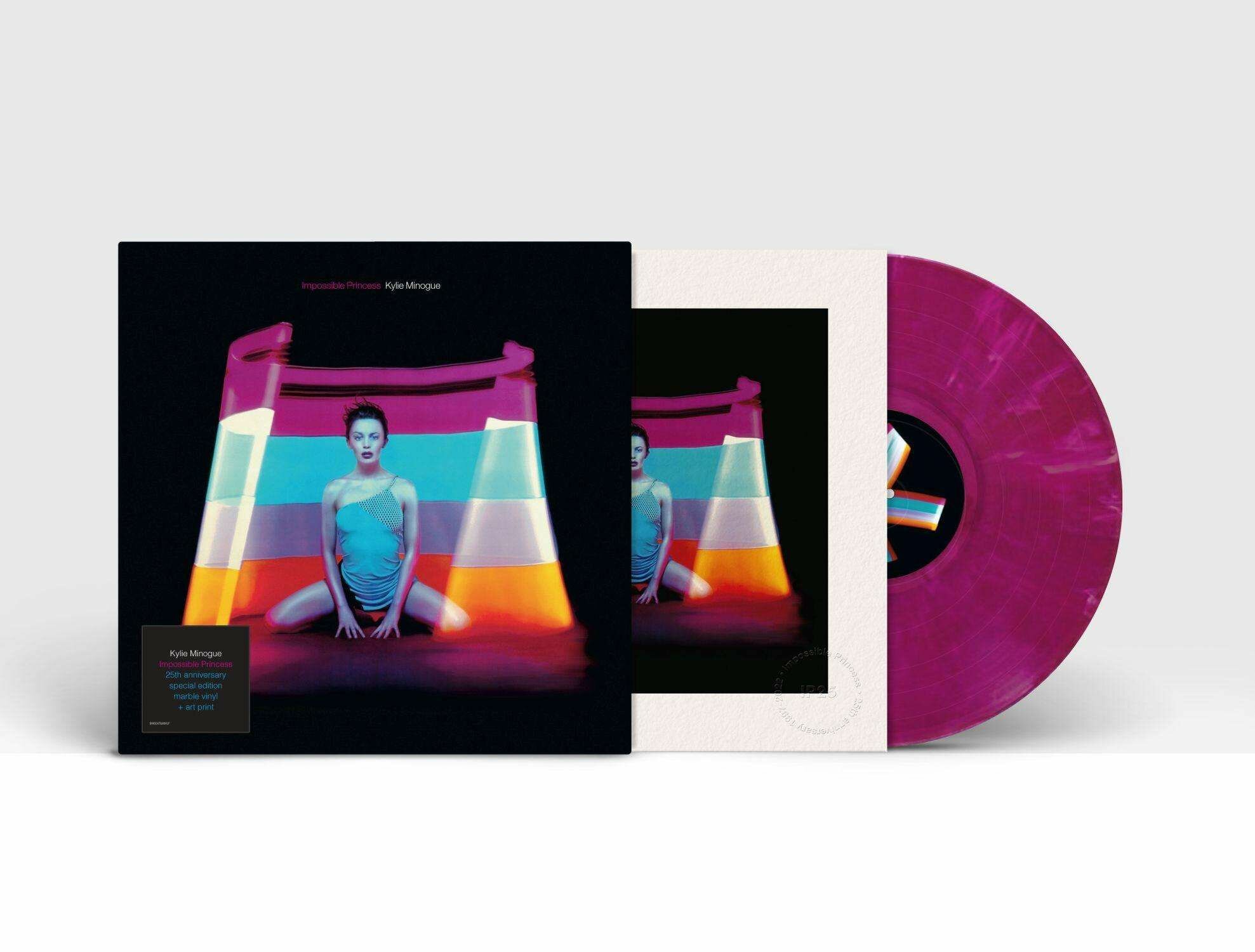 Виниловая пластинка Kylie Minogue - Impossible Princess (Limited 25th Anniversary Edition) (Violet Marbled Vinyl) (1 LP)