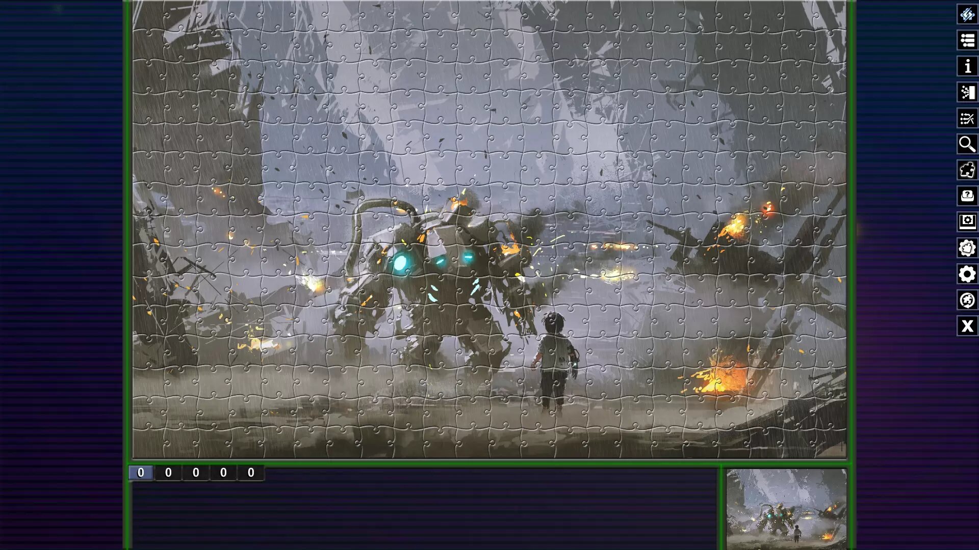 Pixel Puzzles Illustrations & Anime - Jigsaw Pack: Sci-Fi DLC, Весь мир — фото 1