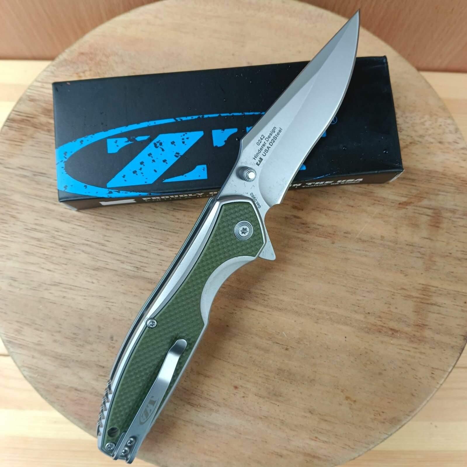 Складной нож ZERO 0242 , Сталь D2