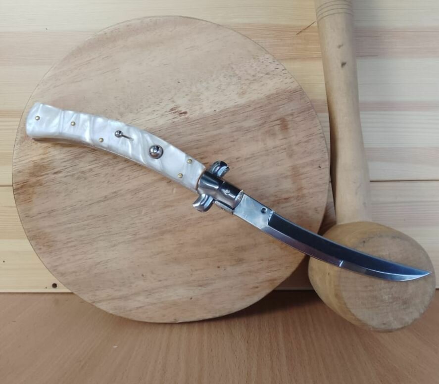 Складной нож итальянский стилет