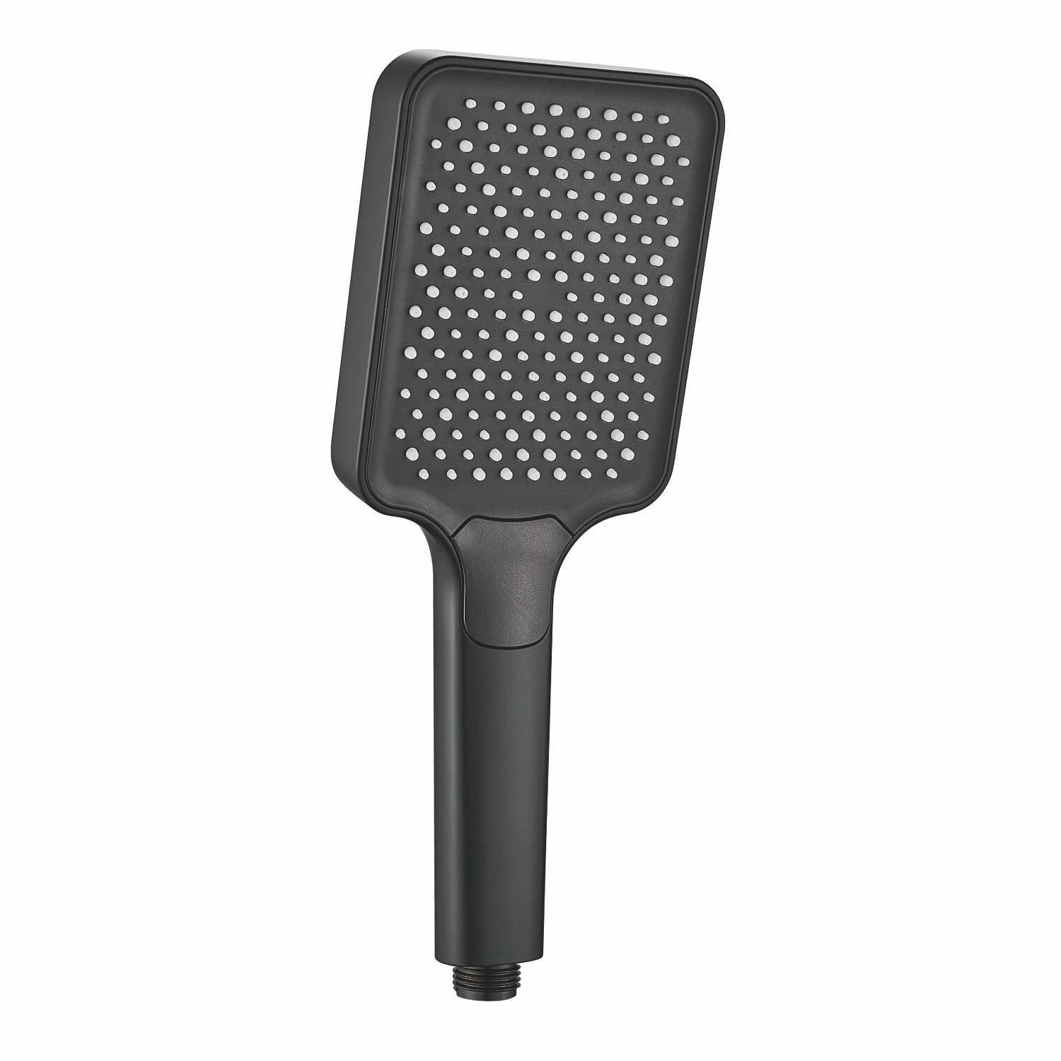 Лейка для душа SHEVANIK SH68H-1, 50x110x270 мм, ABS-пластик/латунь/пластик/силикон, черная