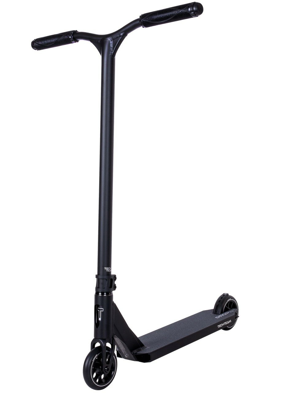 Трюковой самокат Tech Team "Drop 2.0", IHC, Парк, до 175см. - Black